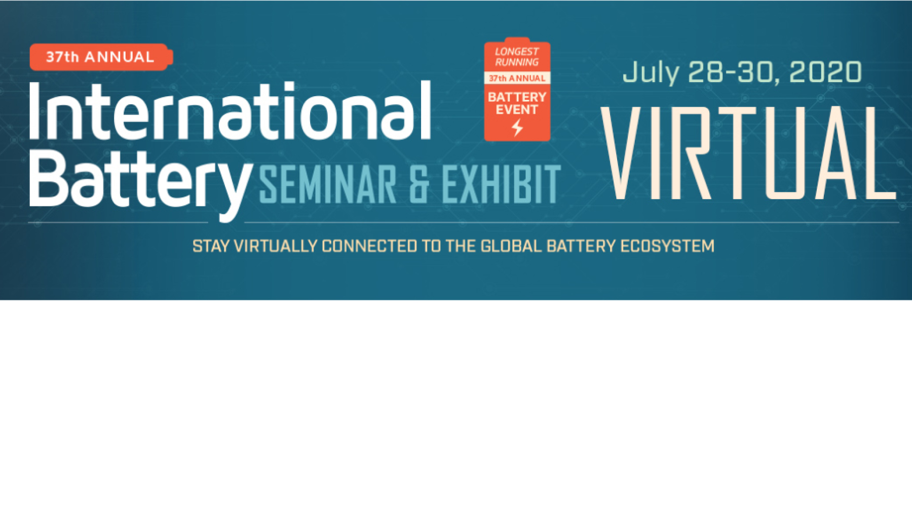 Join Murata at the International Battery Virtual Event, July 28-30 ...